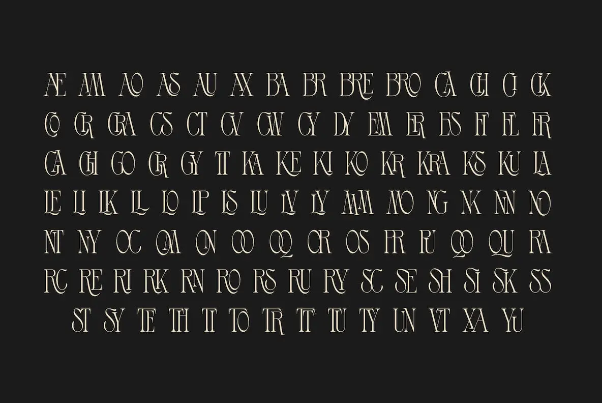 Roxton Font - YouWorkForThem