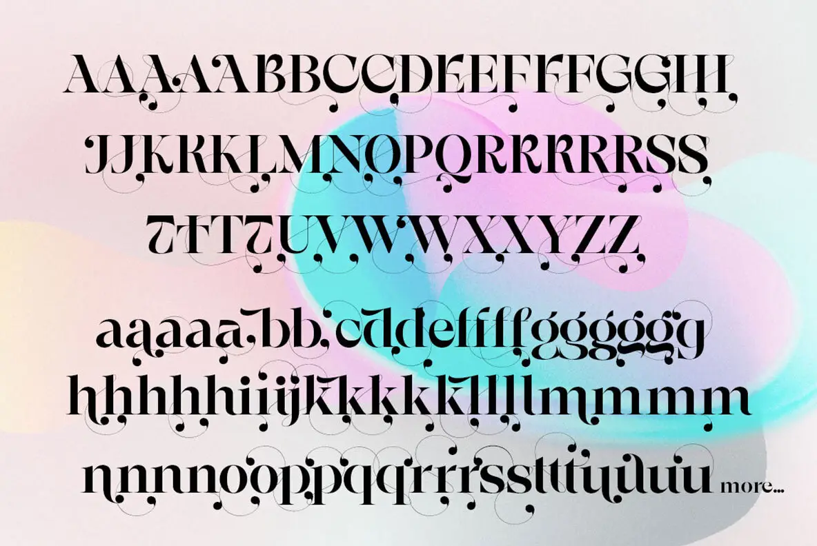 Astonia Font - YouWorkForThem