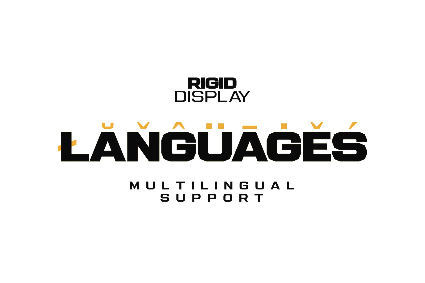 Rigid Display Font - YouWorkForThem