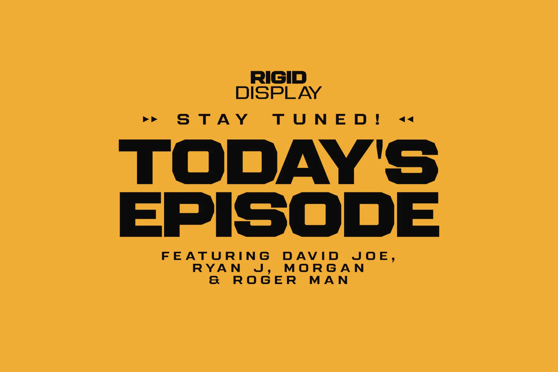 Rigid Display Font - YouWorkForThem