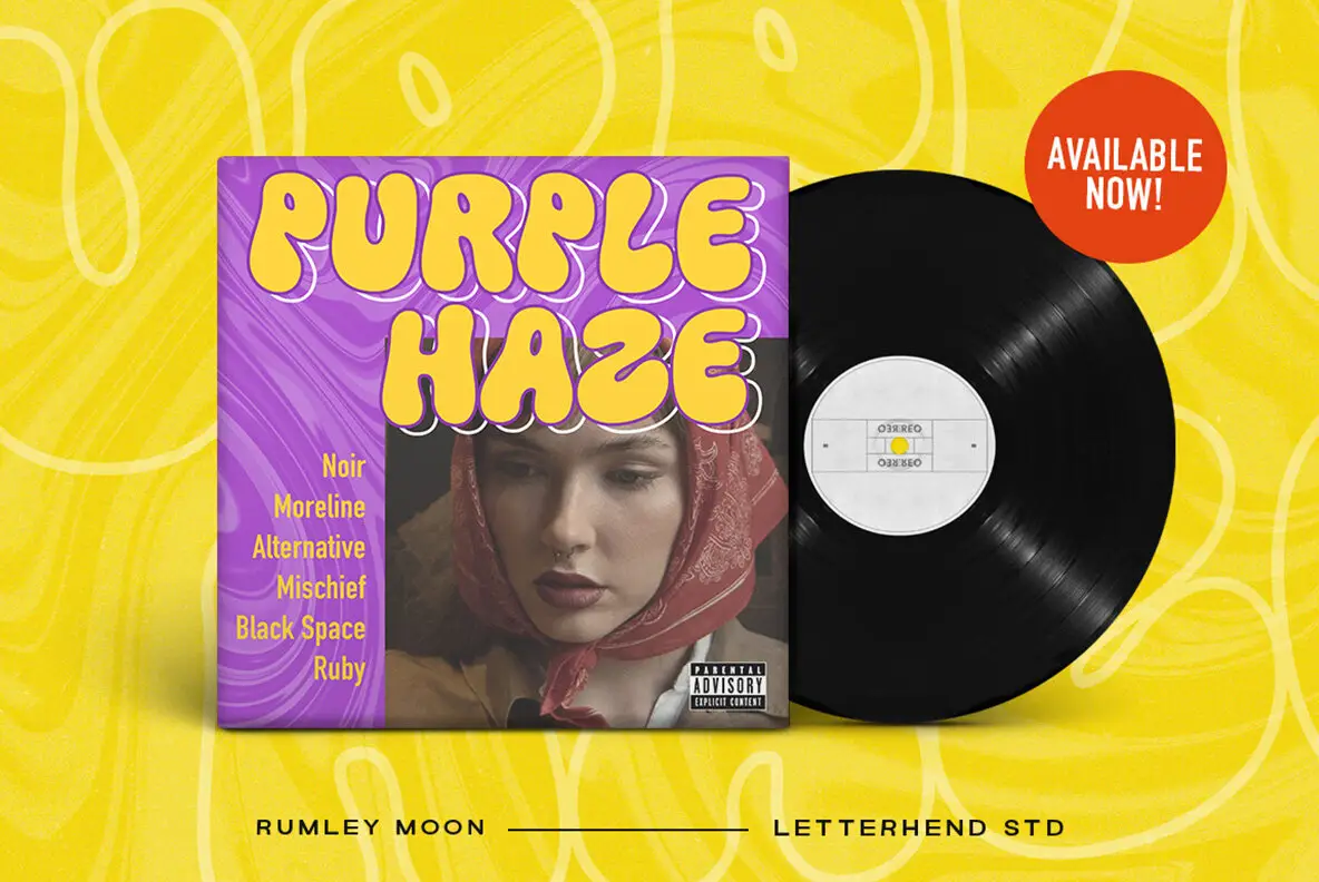 Rumley Moon Font - FontPath