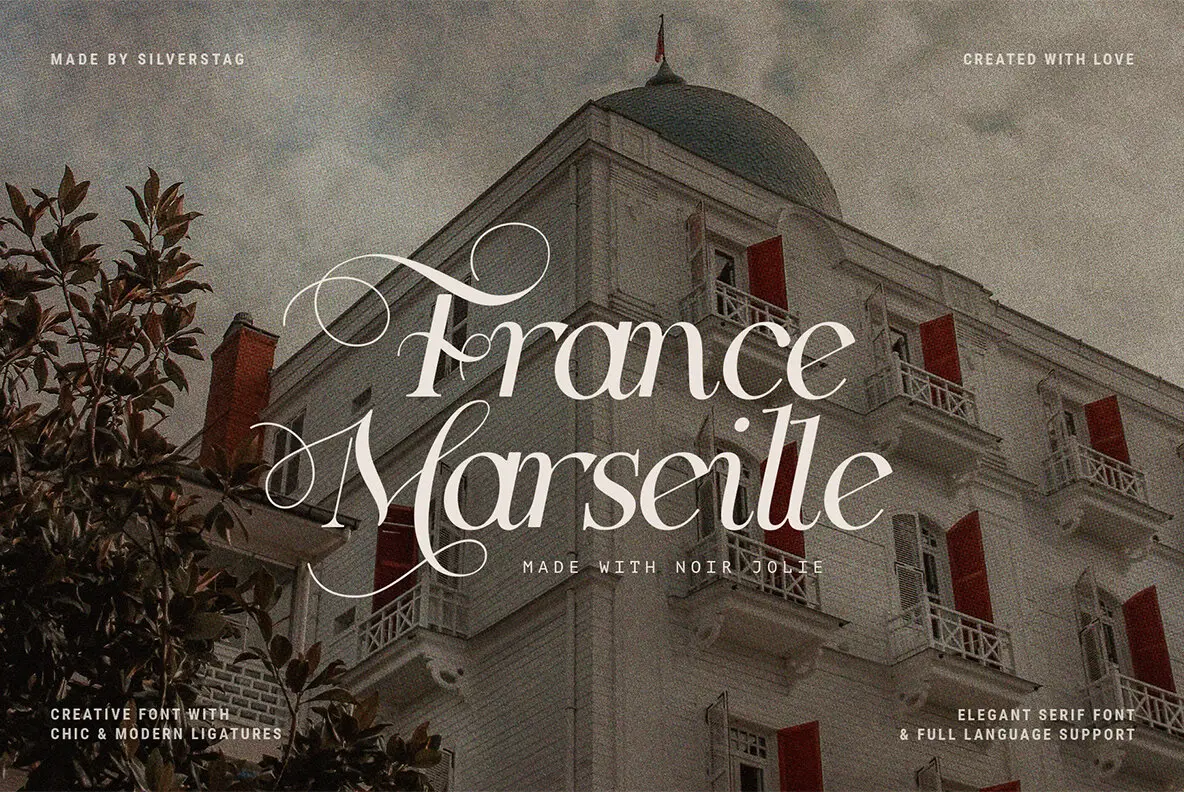 Noir Jolie Font - YouWorkForThem