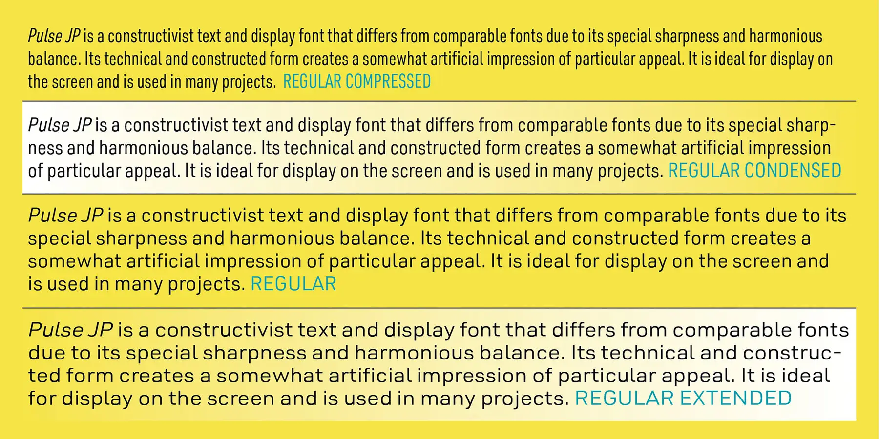 Pulse JP Font - FontPath