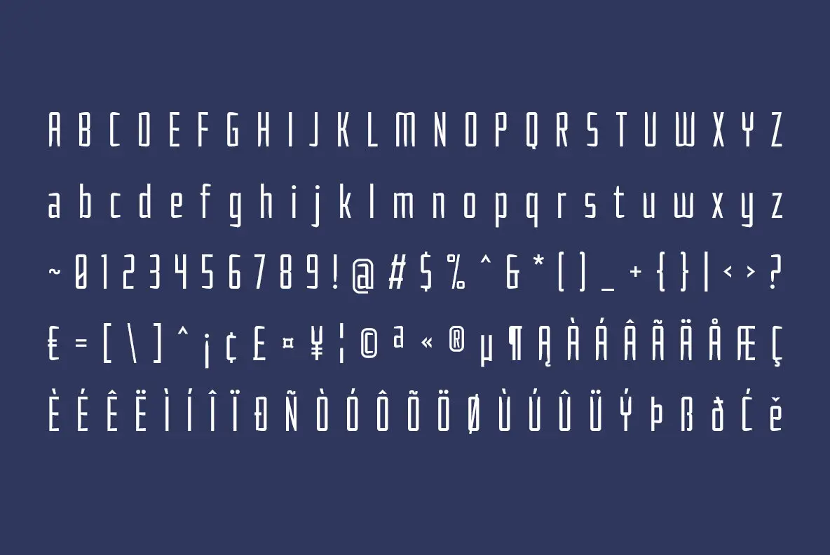 Crypto Cut Font - YouWorkForThem