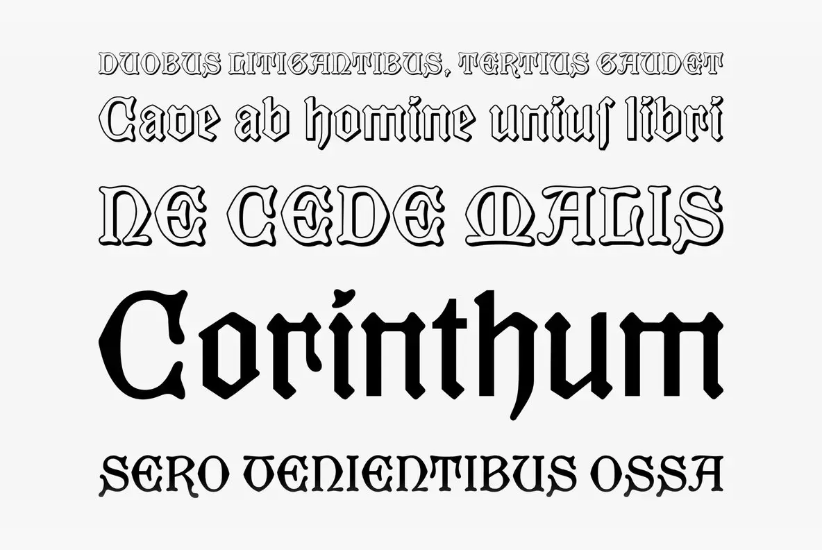 Cranach Font - YouWorkForThem