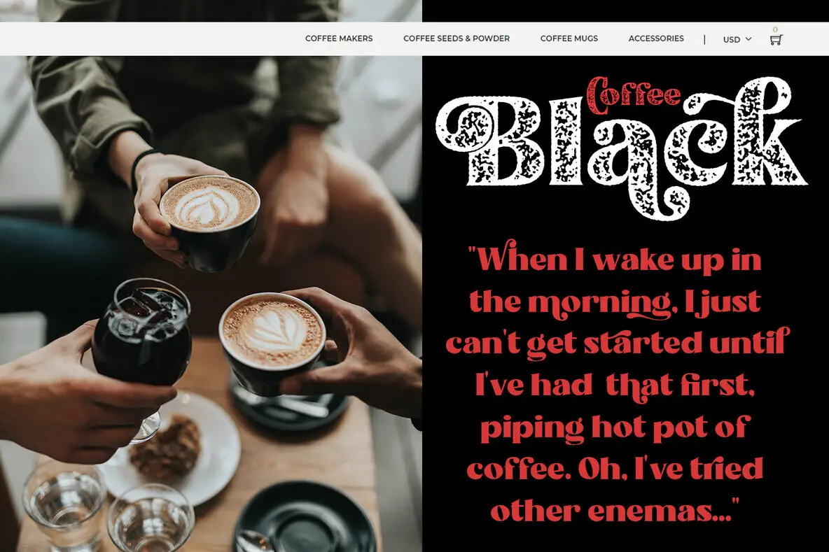 Prima Font - YouWorkForThem