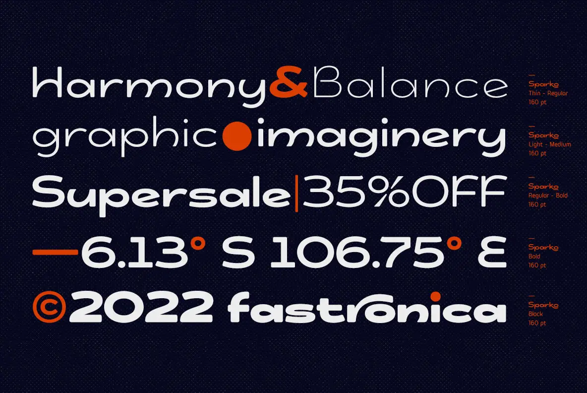Sparko Font - YouWorkForThem