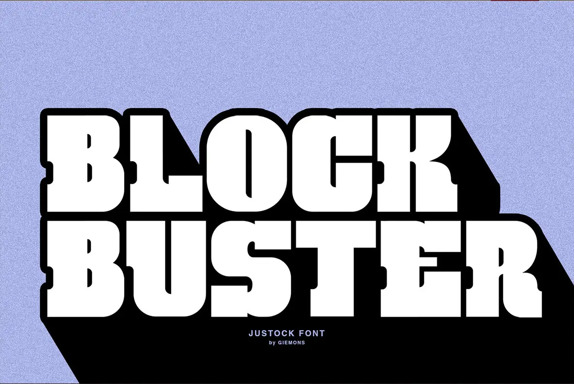 Justock Font - YouWorkForThem