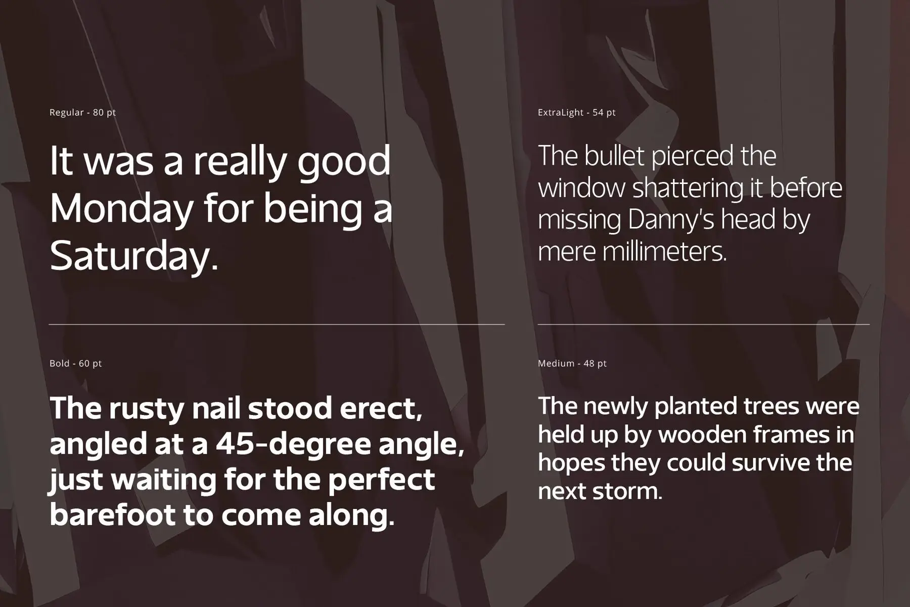 Concise Font - YouWorkForThem