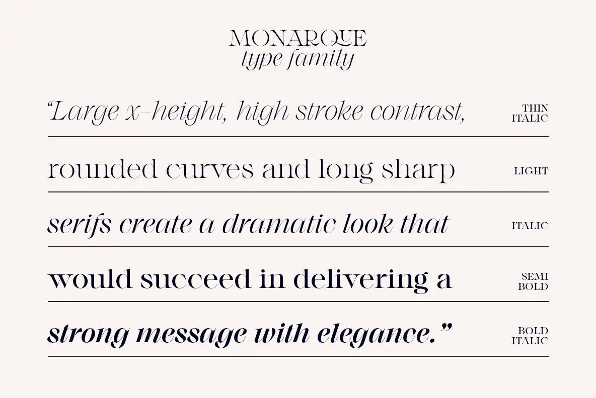 Monarque Font - YouWorkForThem