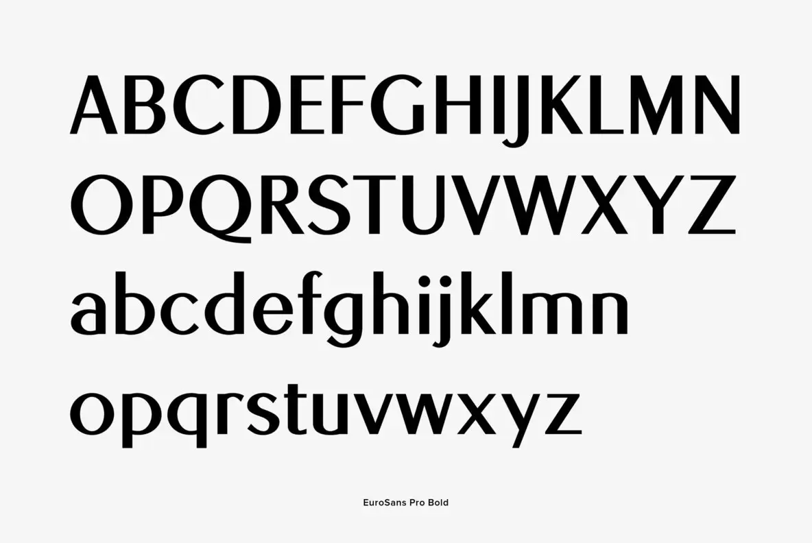 Euro Sans Pro Font - FontPath