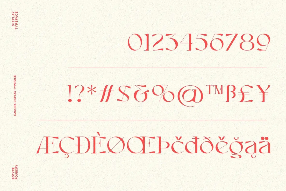 Ganora Font - YouWorkForThem
