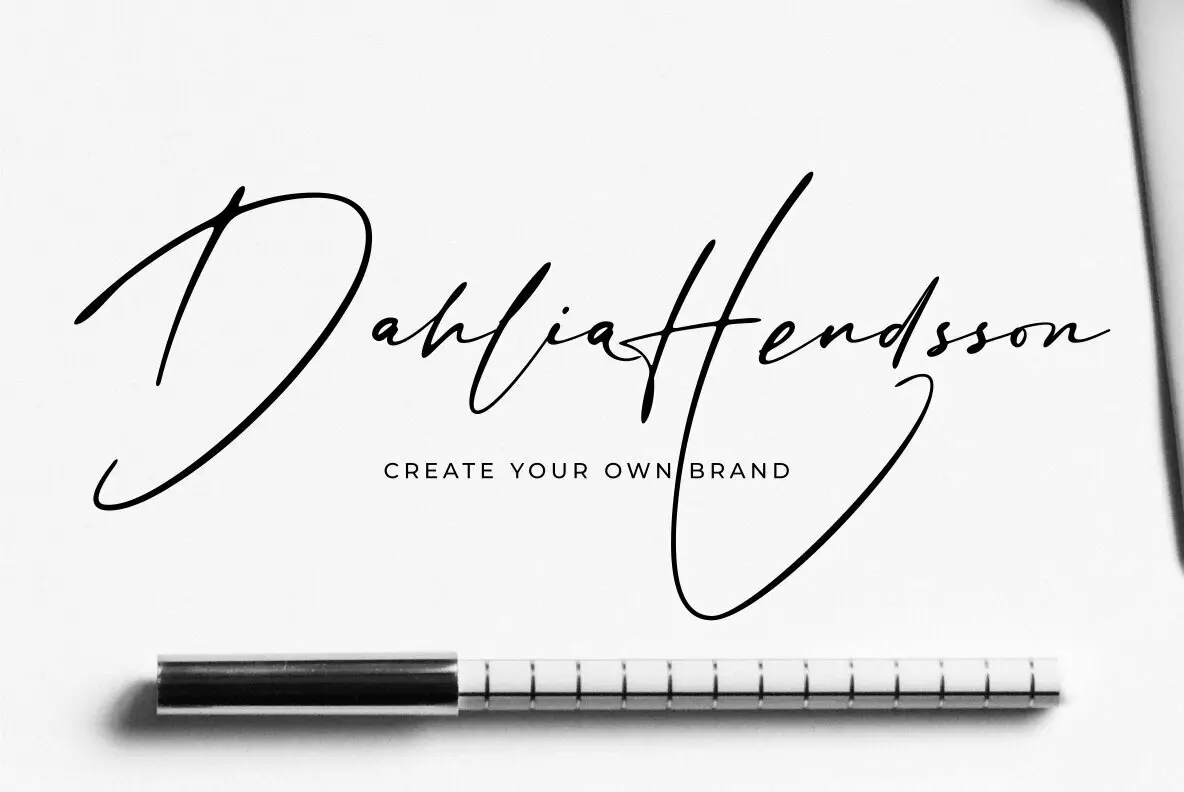 Sign Style Font - FontPath