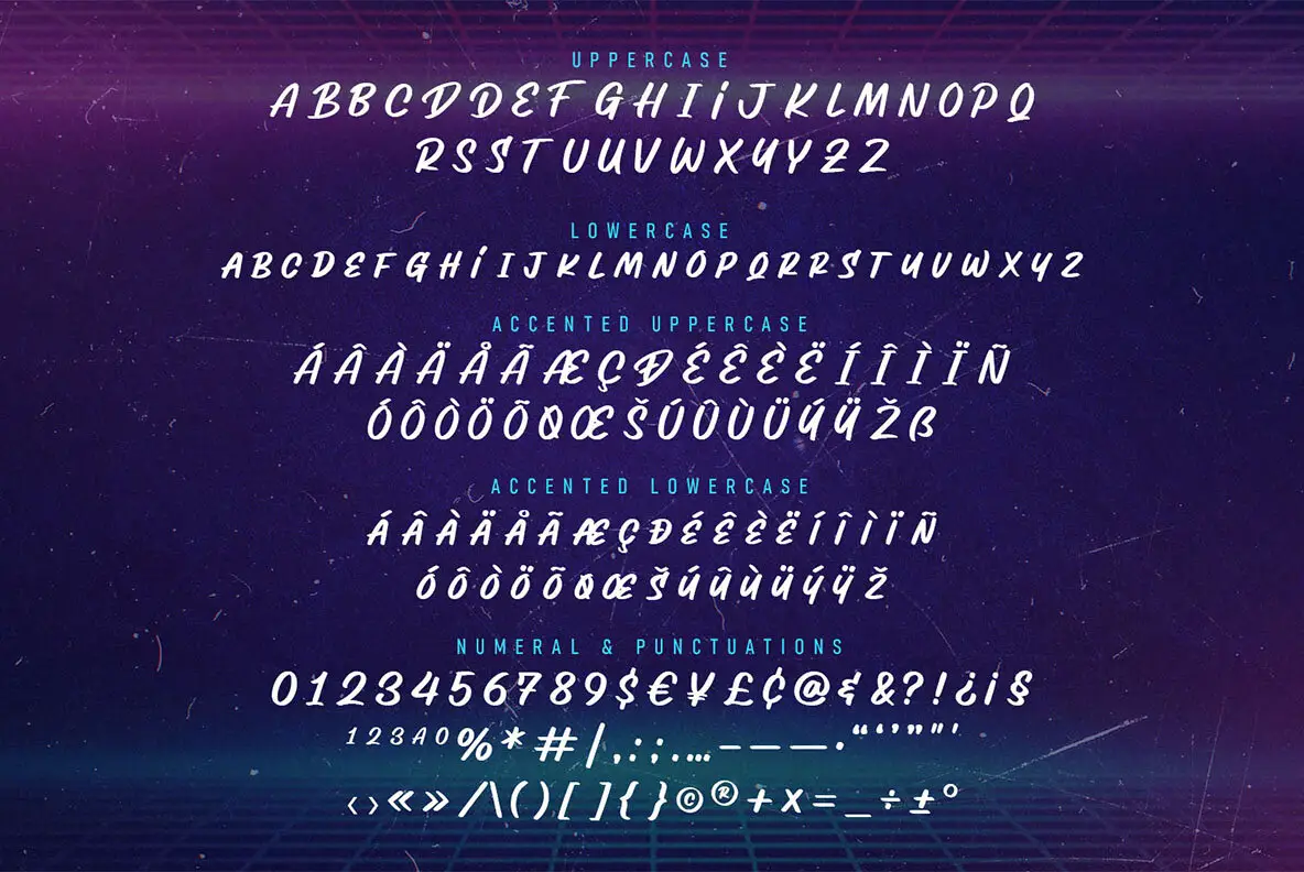 Awesome Brusher Font - YouWorkForThem