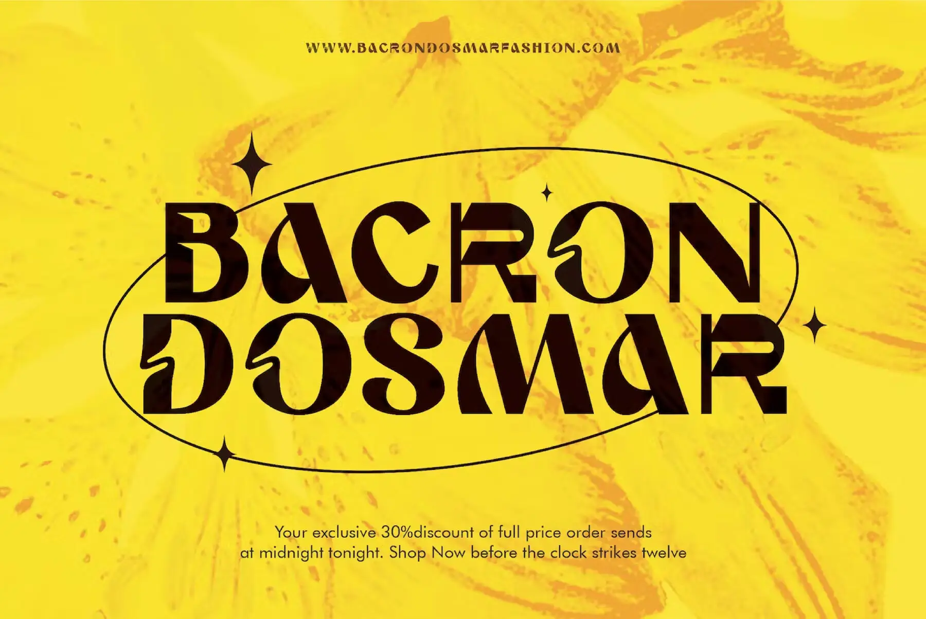 Oversized Font - YouWorkForThem