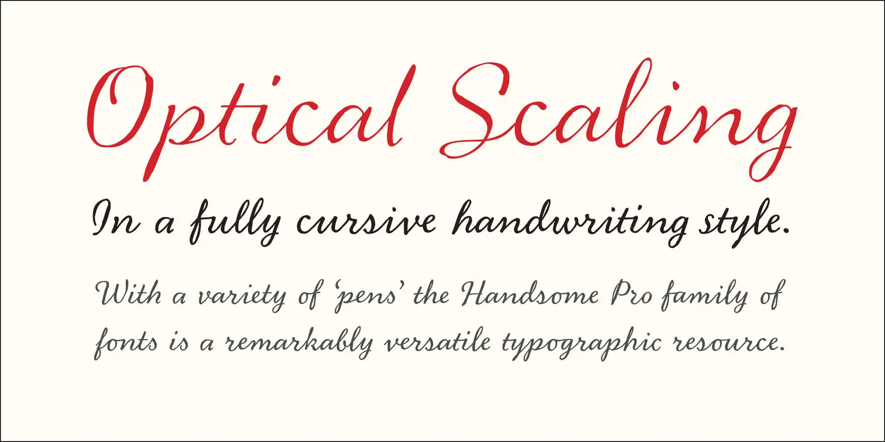 Handsome Font - YouWorkForThem