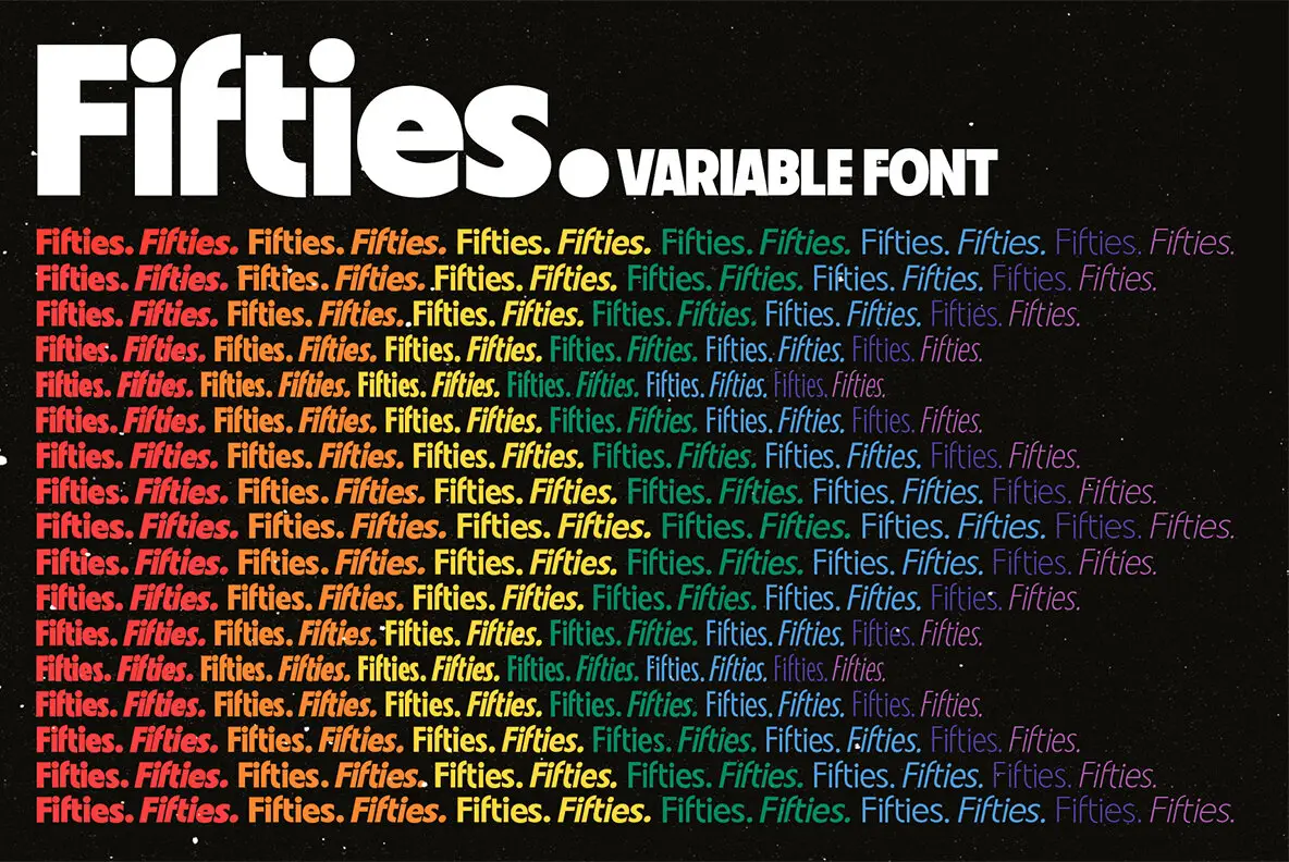 VVDS Fifties Font - YouWorkForThem