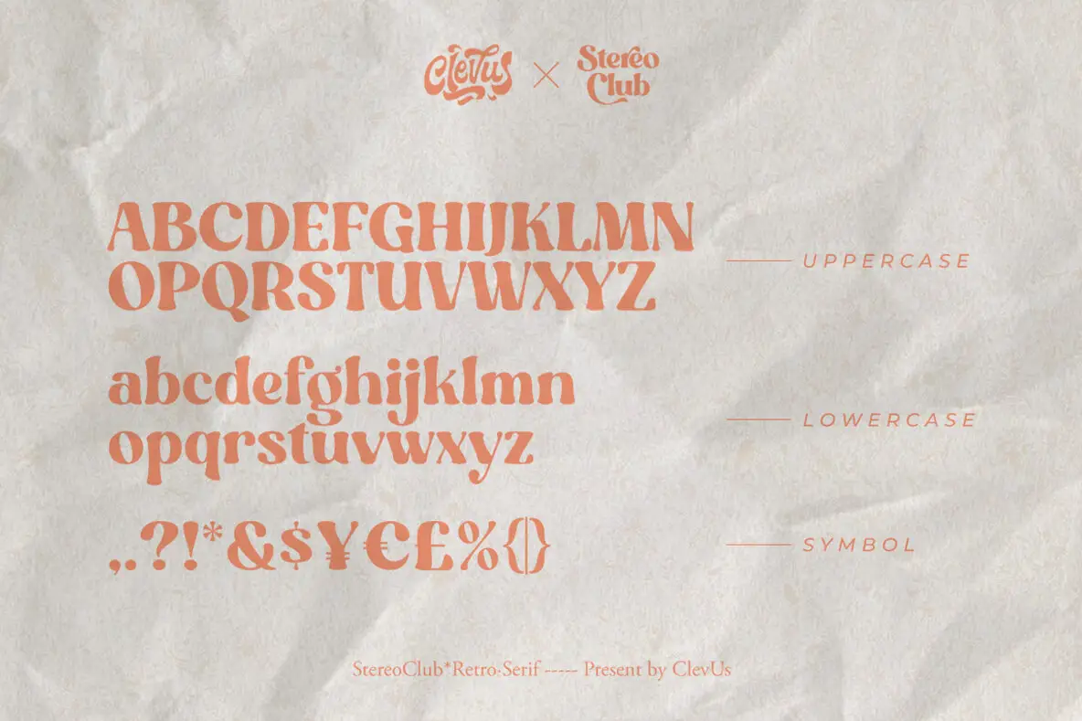 Stereo Club Font - YouWorkForThem