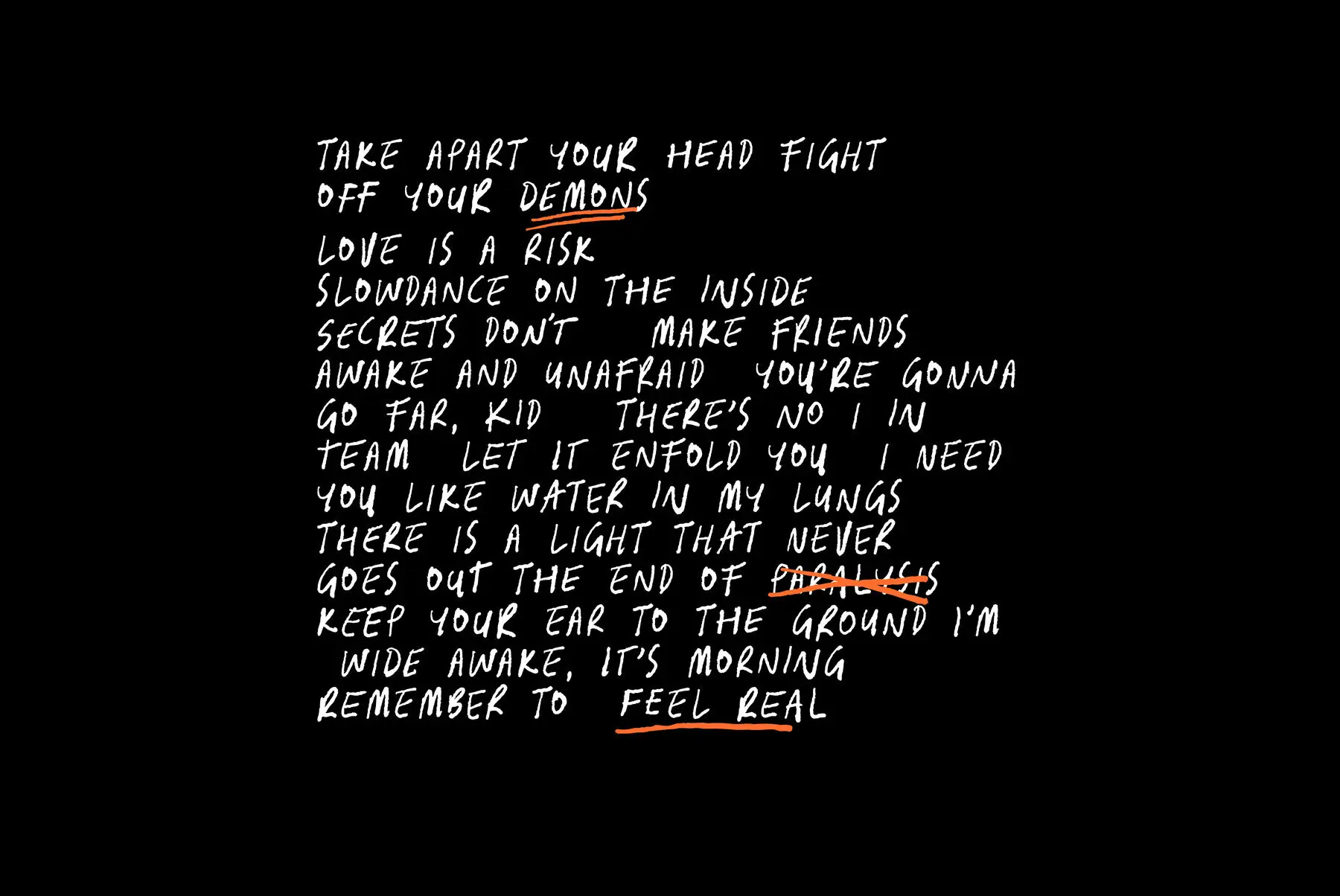 Infamous Font - YouWorkForThem