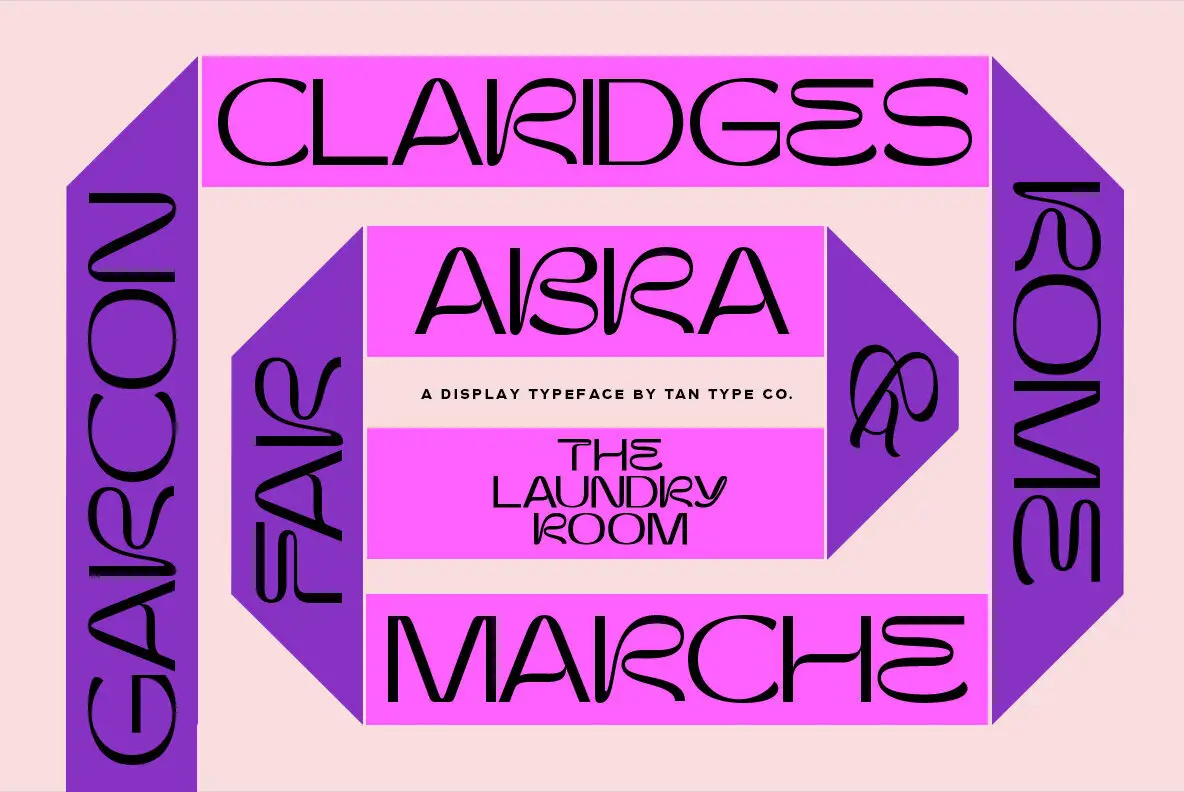 TAN THE LAUNDRY ROOM Font - FontPath
