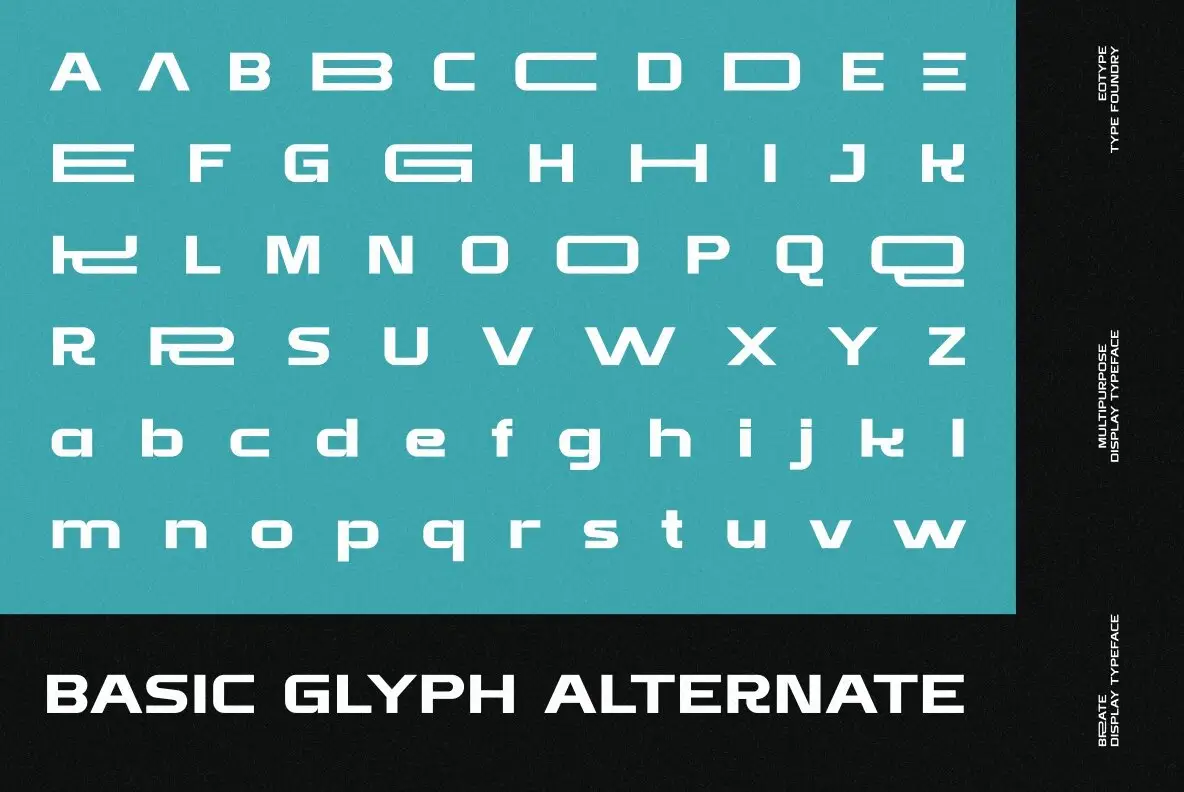 Brate Font - YouWorkForThem