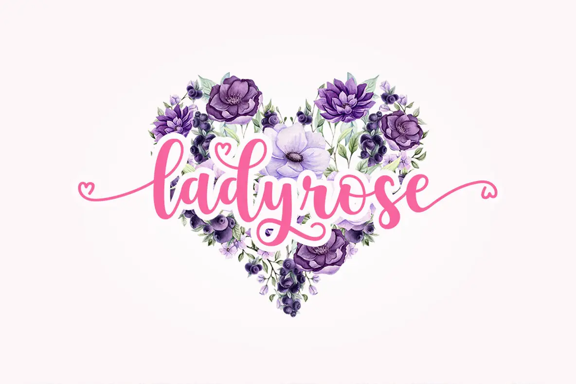 July Girl Font - YouWorkForThem