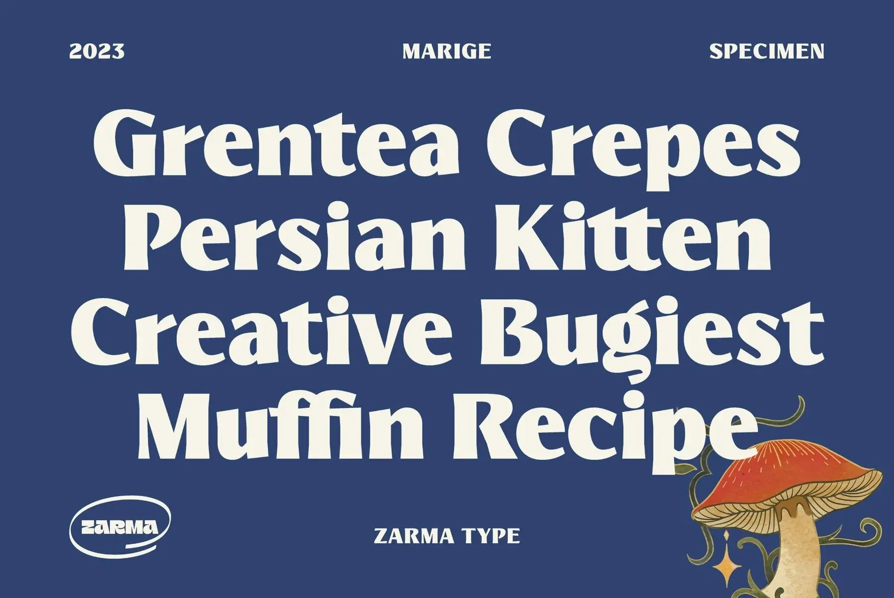 Marige Font - YouWorkForThem