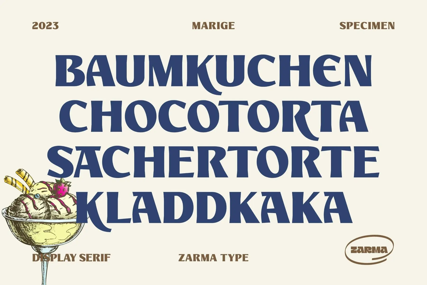 Marige Font - YouWorkForThem