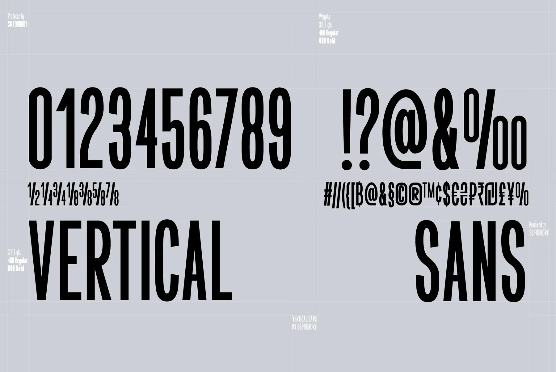 Vertical Sans Font - YouWorkForThem