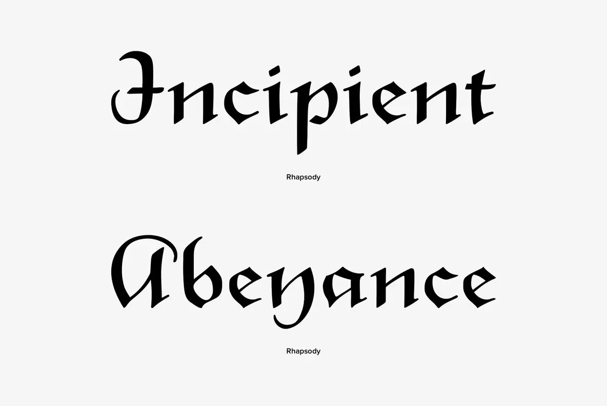 Rhapsody Font - FontPath