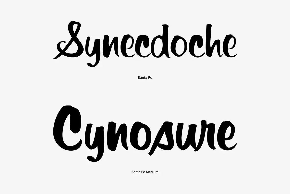 Santa Fe Font - YouWorkForThem