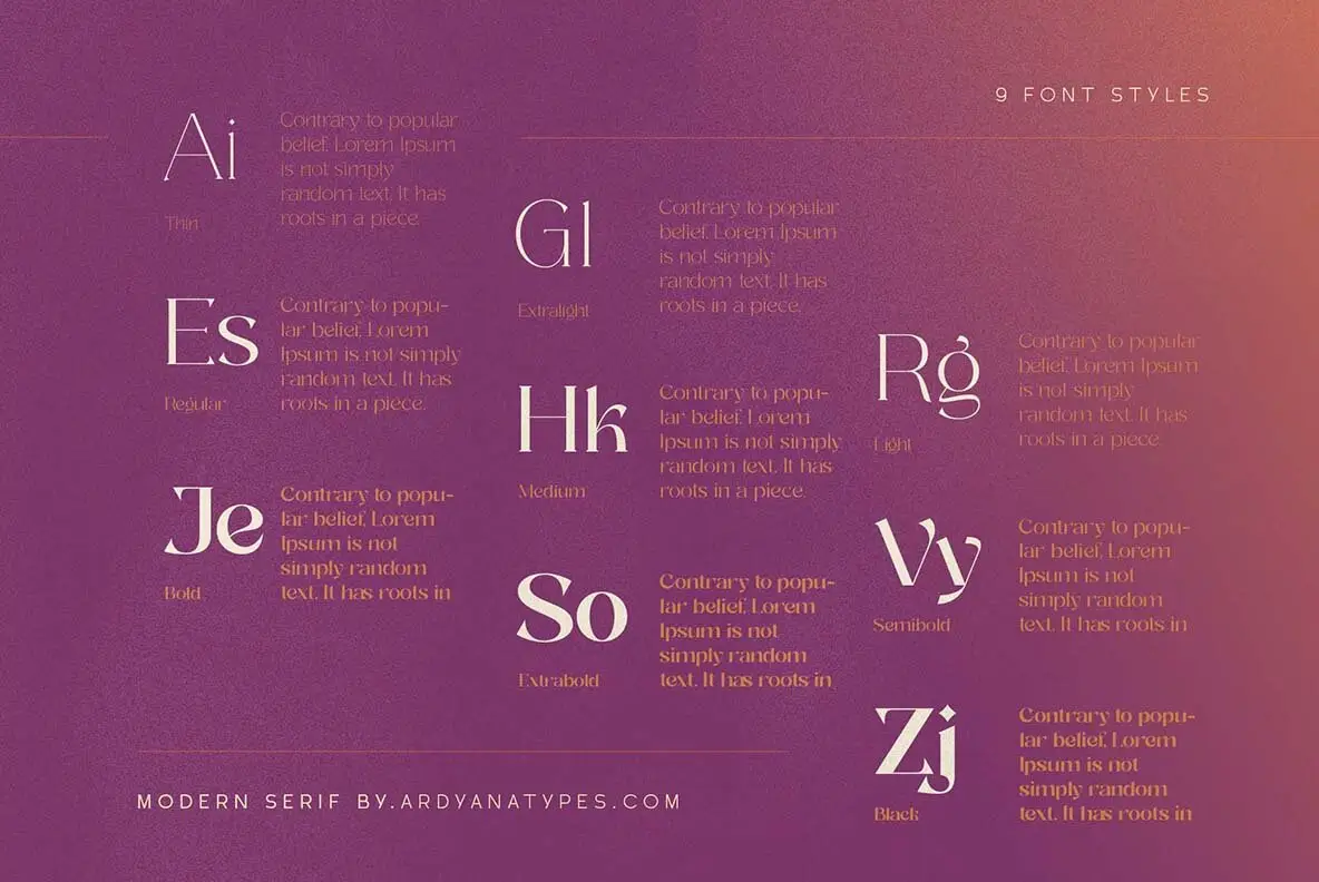 Zitter Font - YouWorkForThem