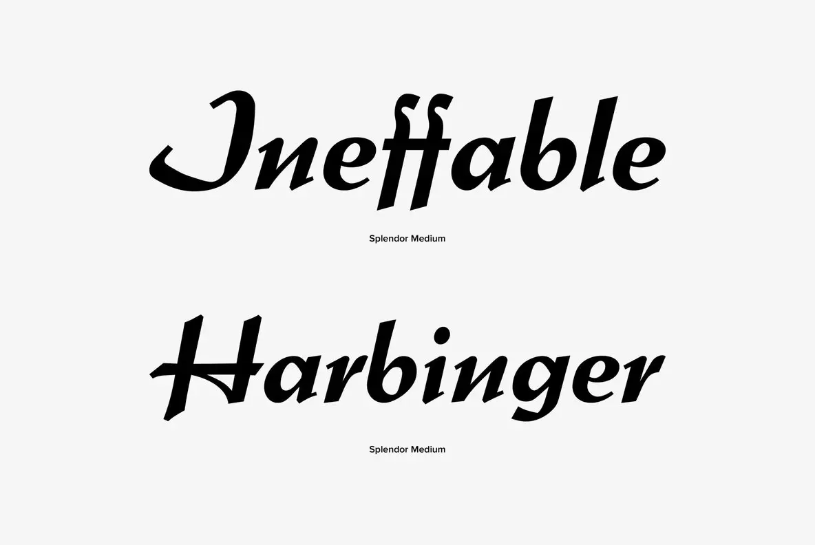 Splendor Font - FontPath