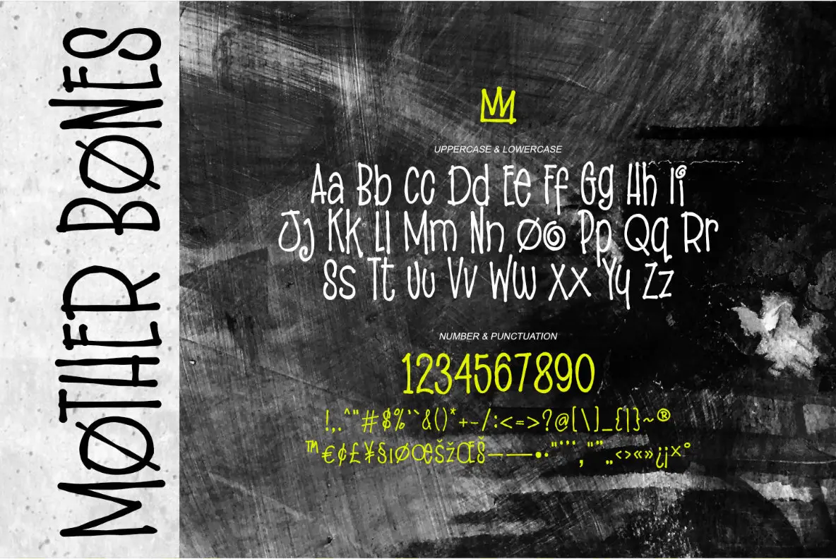 Mother Bones Font - FontPath