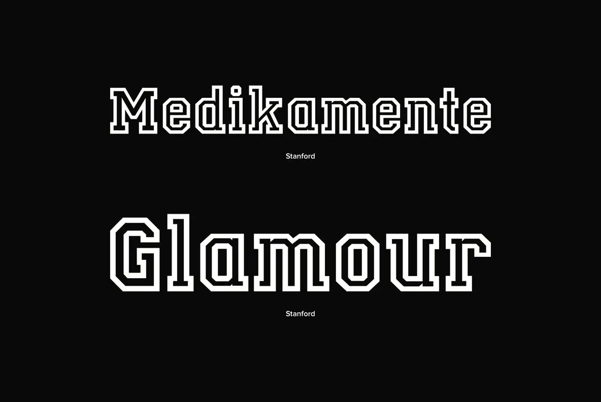 Stanford Font - YouWorkForThem
