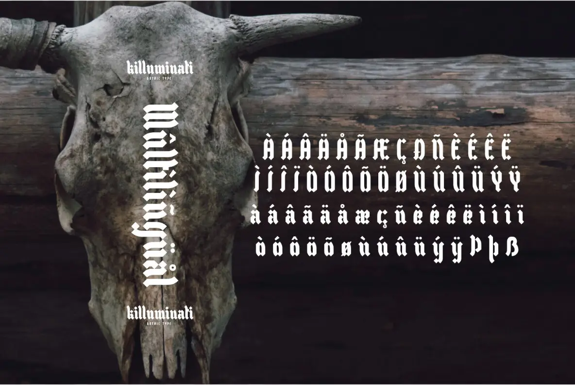 Killuminati Font - YouWorkForThem