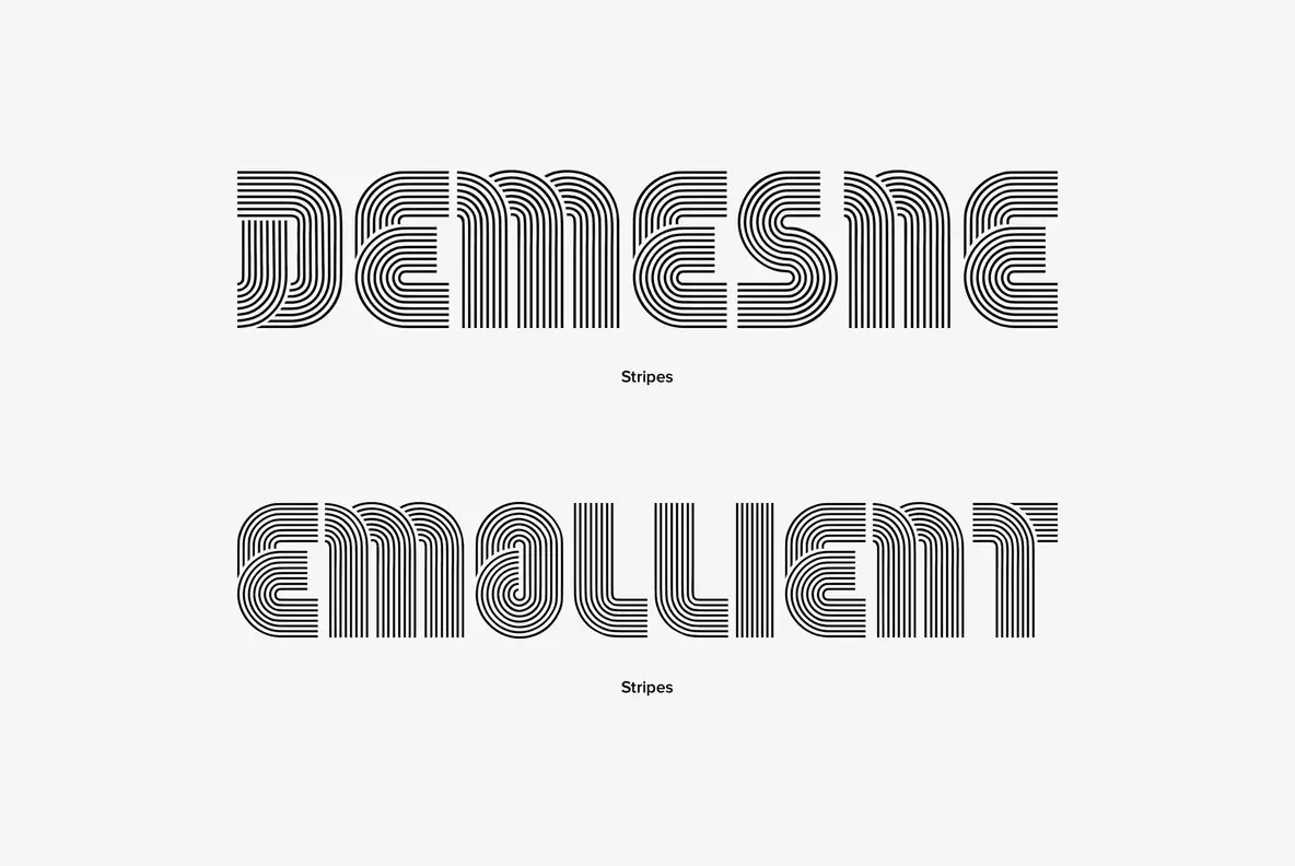 Stripes Font - FontPath