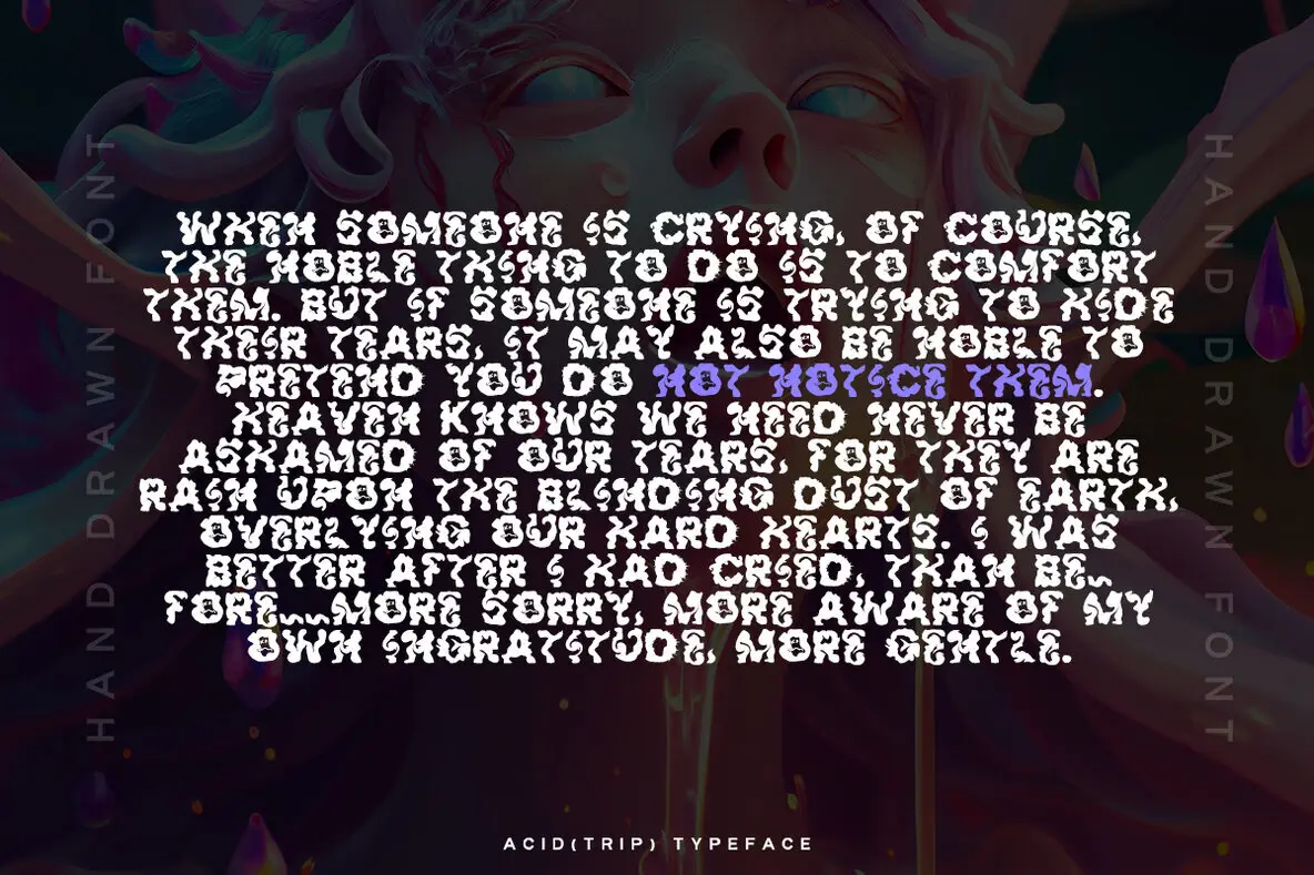 Acid Trip Font - YouWorkForThem