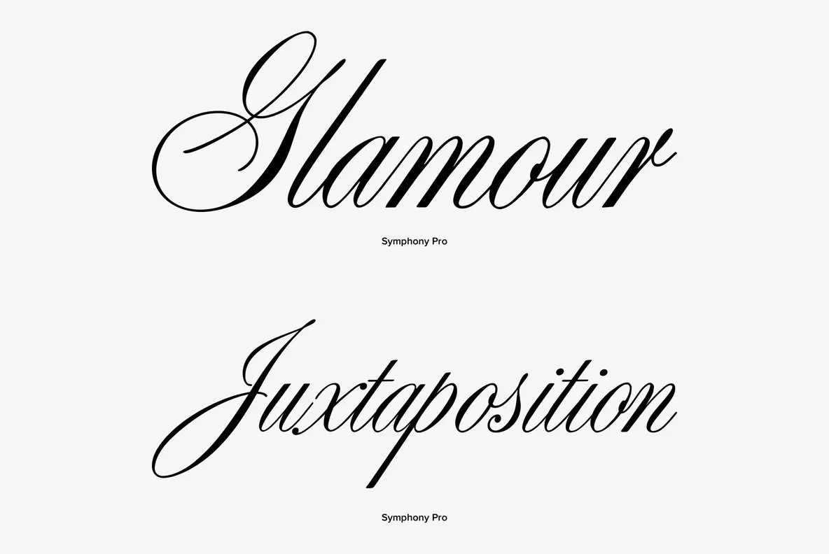 Symphony Pro Font - FontPath