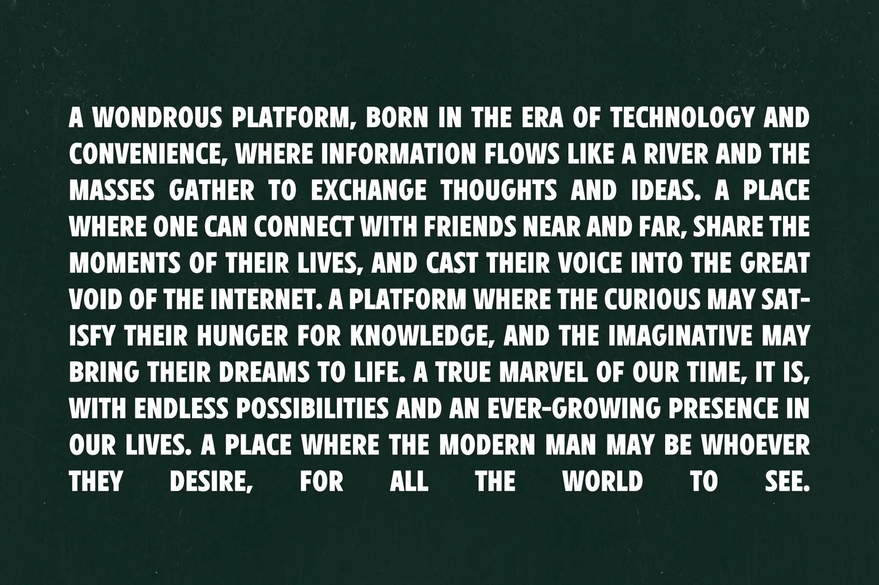 Viral Font - YouWorkForThem