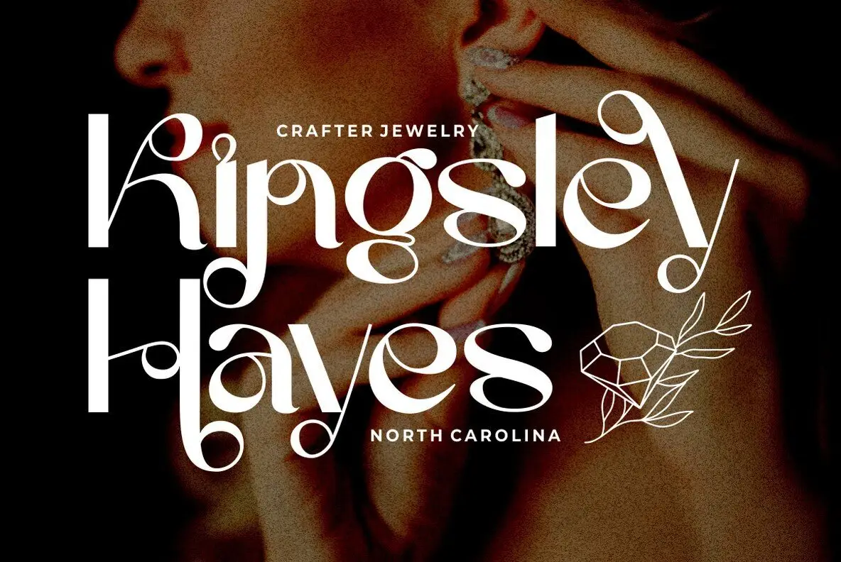 Grey Jewelry Font - FontPath