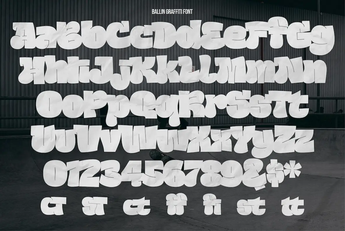 Ballin Font - YouWorkForThem