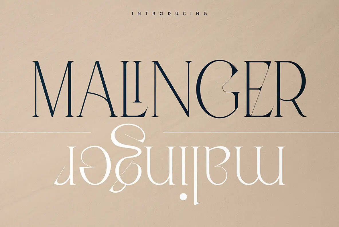 Colorful Botanica with Malinger Font - YouWorkForThem