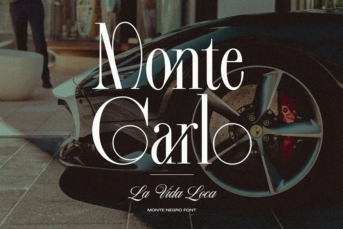 Monte Negro Font - YouWorkForThem