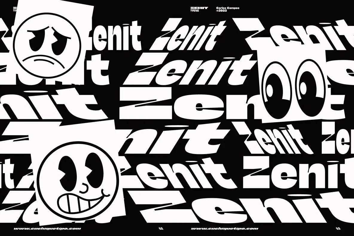 Zenit Font - YouWorkForThem