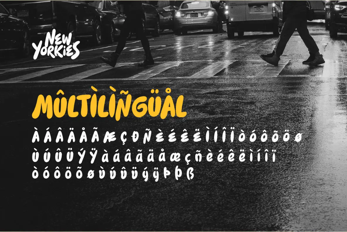 New Yorkies Font - YouWorkForThem