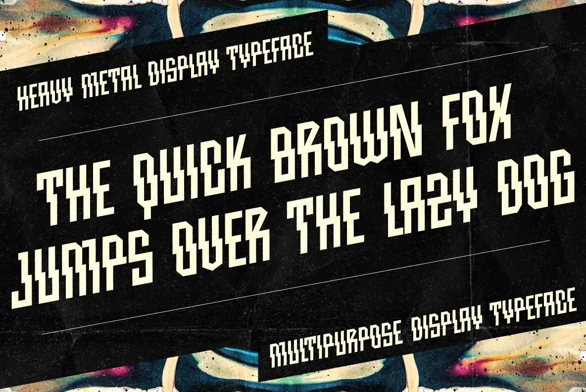 Iron Thunder Font - FontPath