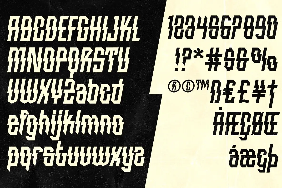 Iron Thunder Font - FontPath