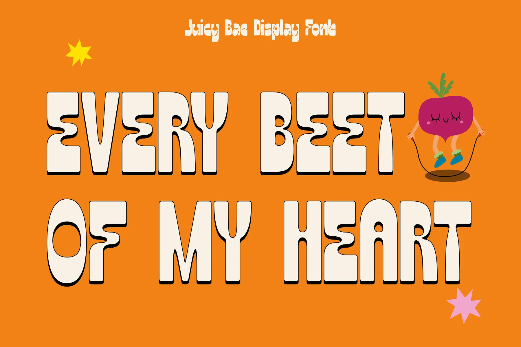 Juicy Bae Font - YouWorkForThem