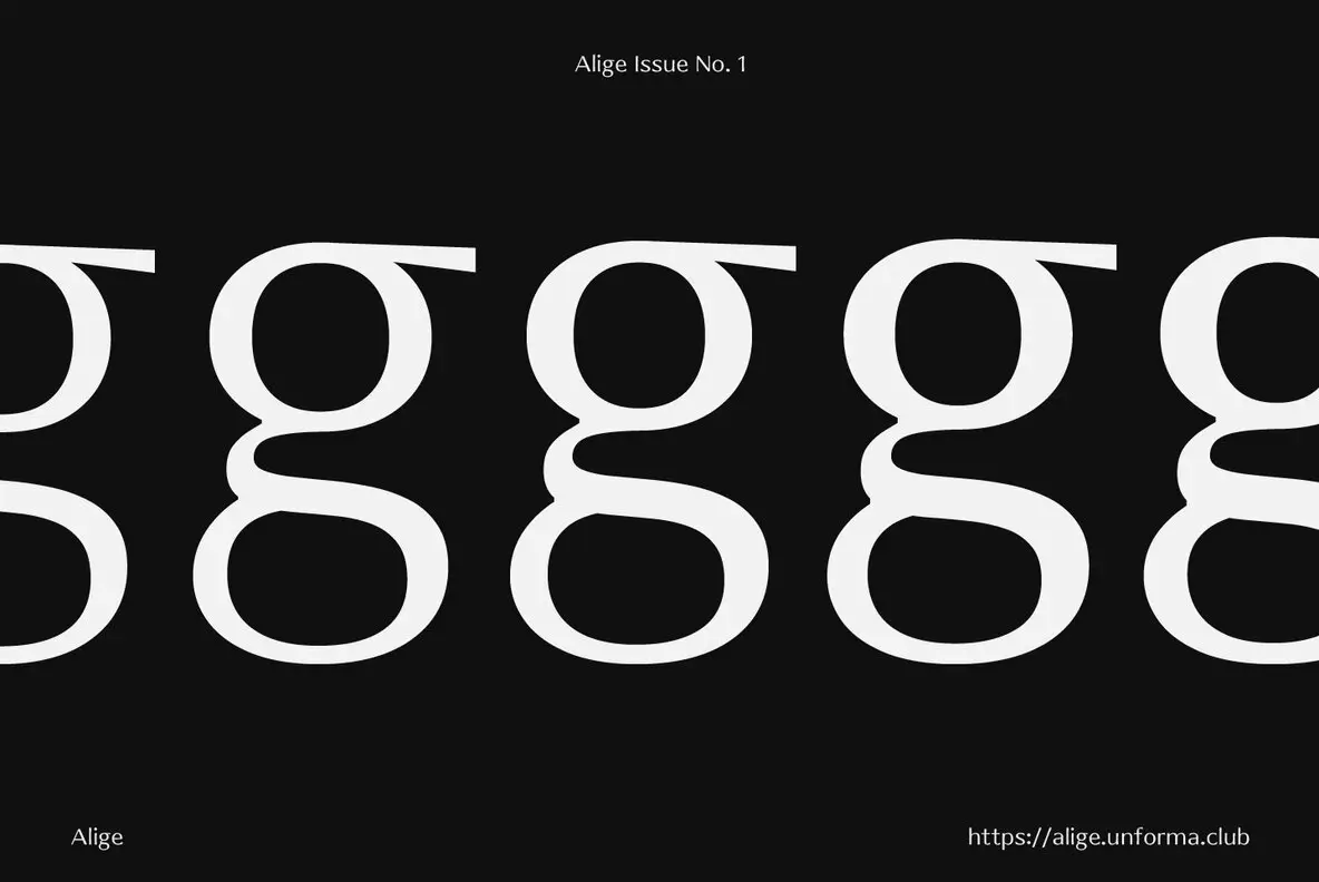 Alige Font - YouWorkForThem